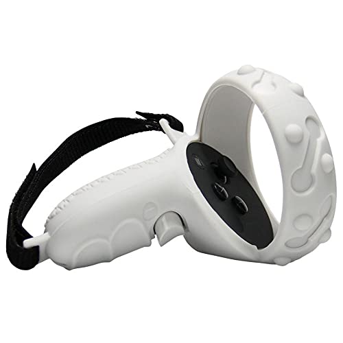 Silicone Bump 3 in 1 Handle Protective Cover Anti-Fall Adjustable Hand Strap Protection Accessories for Oculus Quest2