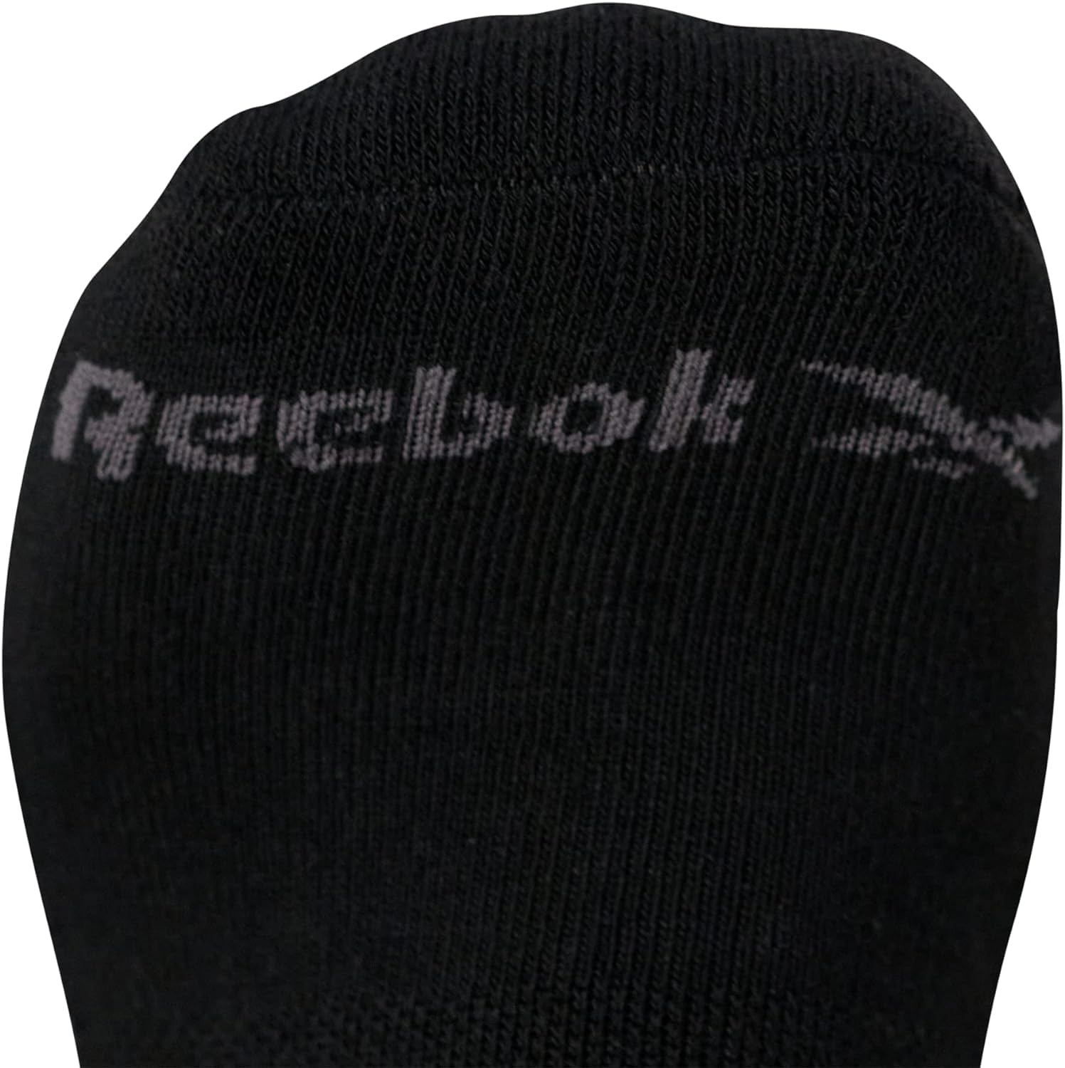 Reebok Men’s Low Cut Socks – 6 Pack Basic Cushion Low Cut No Show Socks for Men - Men's Athletic Socks (Size: 6-12.5), Size 6-12.5, Classic Black