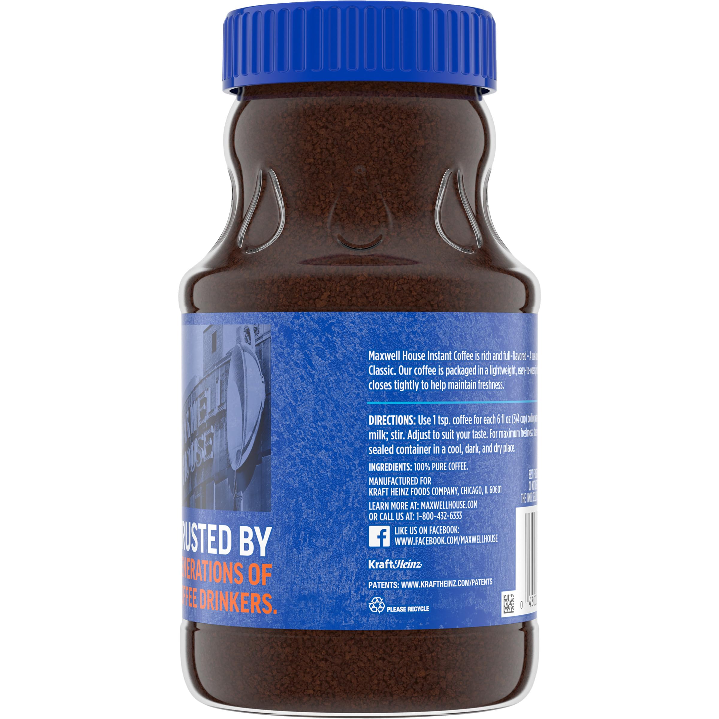 Maxwell House Original Medium Roast Instant Coffee (12 oz Jar)