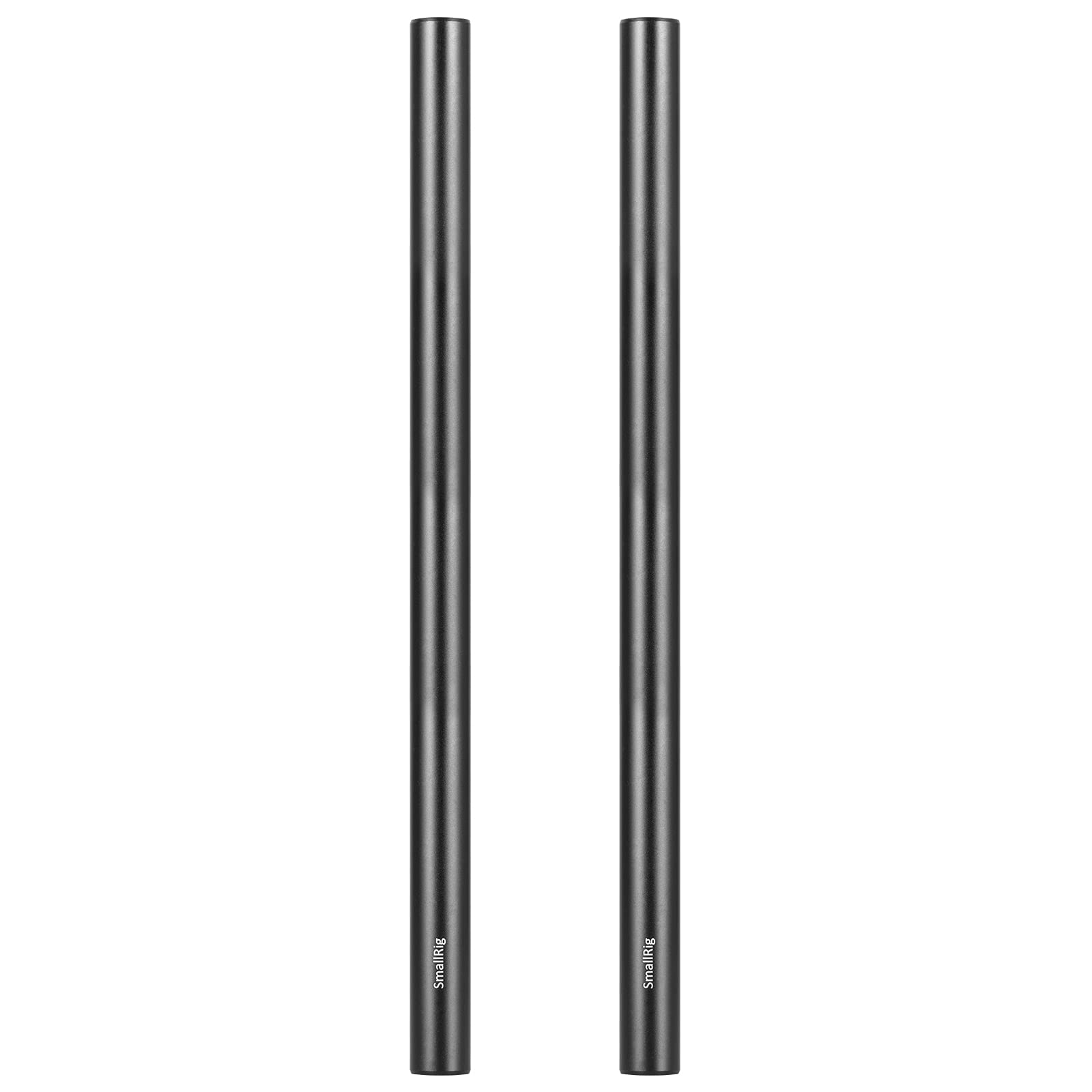 SmallRig 2pcs 15mm Black Aluminum Alloy Rod(M12-25cm) 10inch 1052