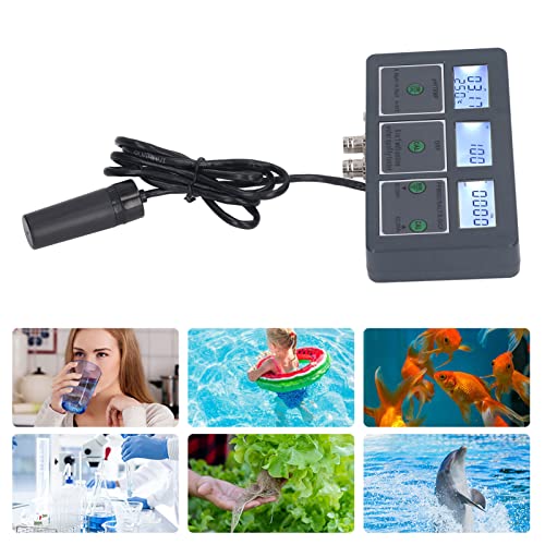 Water Quality Monitor, WiFi Online 24 Hour Monitoring S.G PH EC Salt ORP TDS CF Temp Multi Parameter Water Quality Tester for Aquarium(#2)