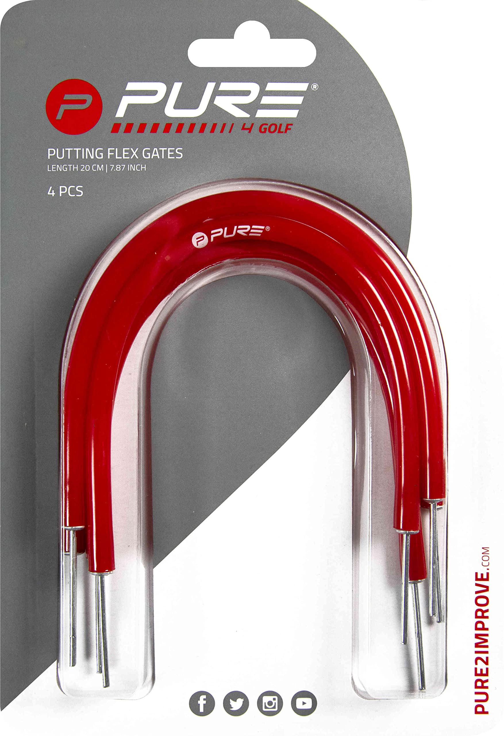 Pure2Improve Putting Arch Set, Set of 4
