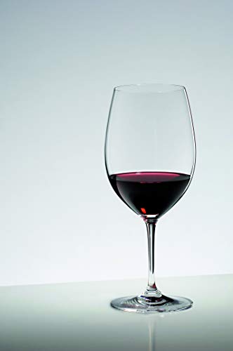 Riedel VINUM Bordeaux/Merlot/Cabernet Wine Glasses, Pay for 6 get 8 ,21.52 ounce