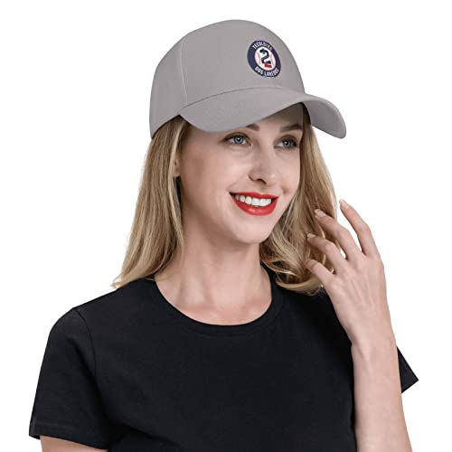 Tecolotes De Los Dos Laredos Baseball Cap Casquette Adjustable Sun Cap Dad Hat Denim Hat for Men Women Gray