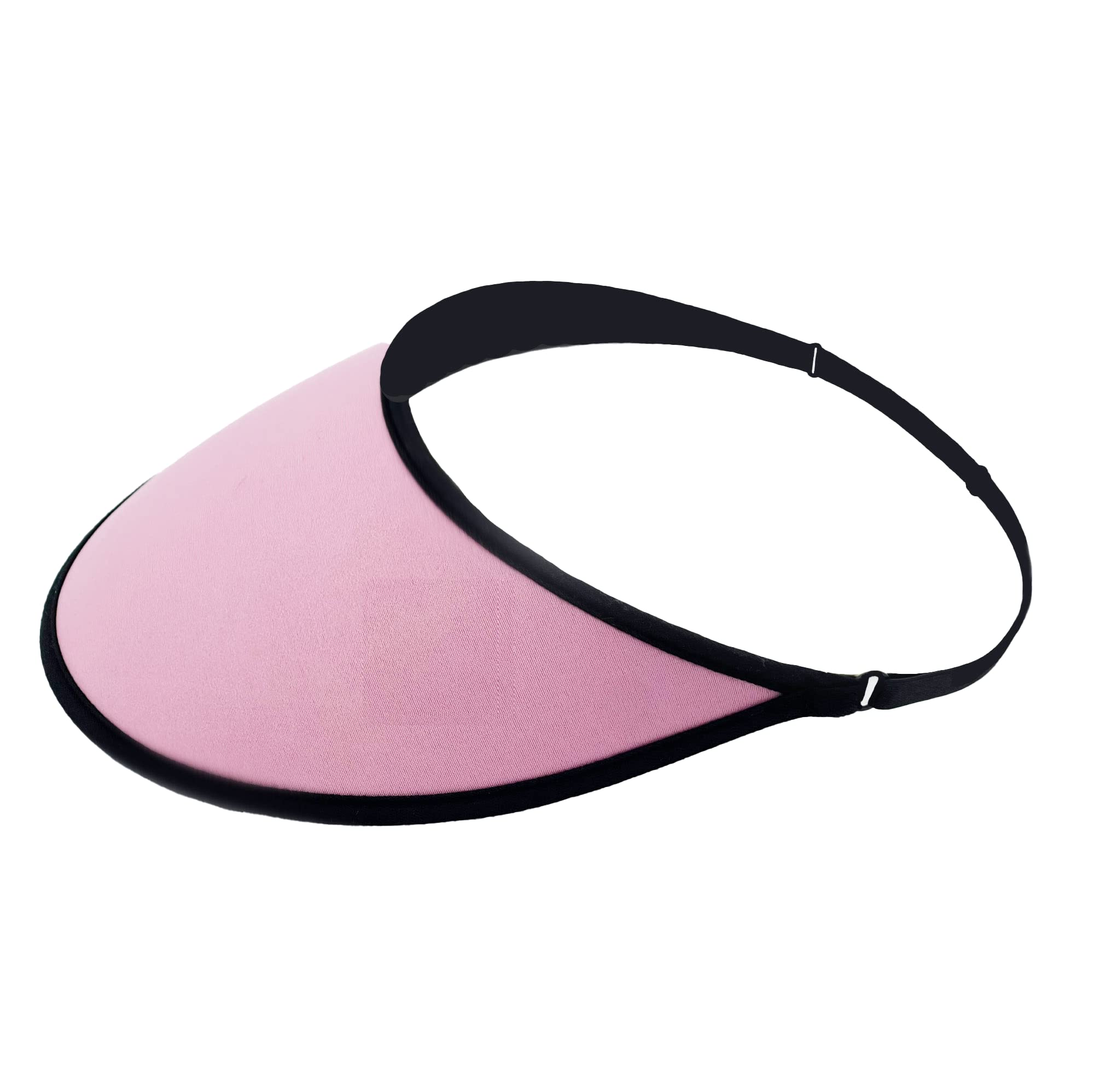 No Headache Velo Adjustable Golf, Tennis, Leisure, Sport Packable Travel Sun Visor Baby Pink