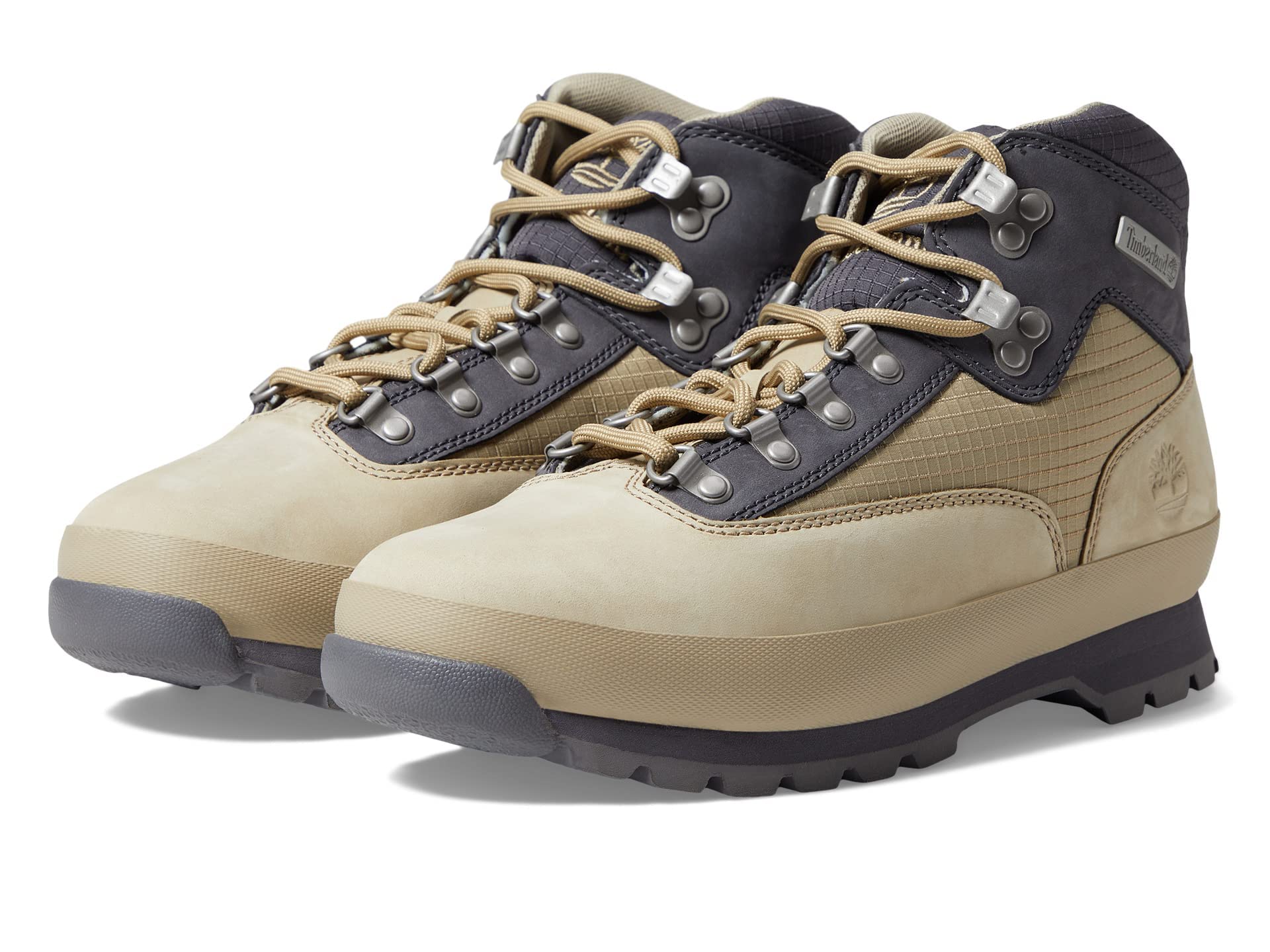 Timberland Euro Hiker Fl Shoes for Men Offers Leather and Textile Upper, Textile Lining, and Synthetic Outsole Castlerock 11.5 D - Medium