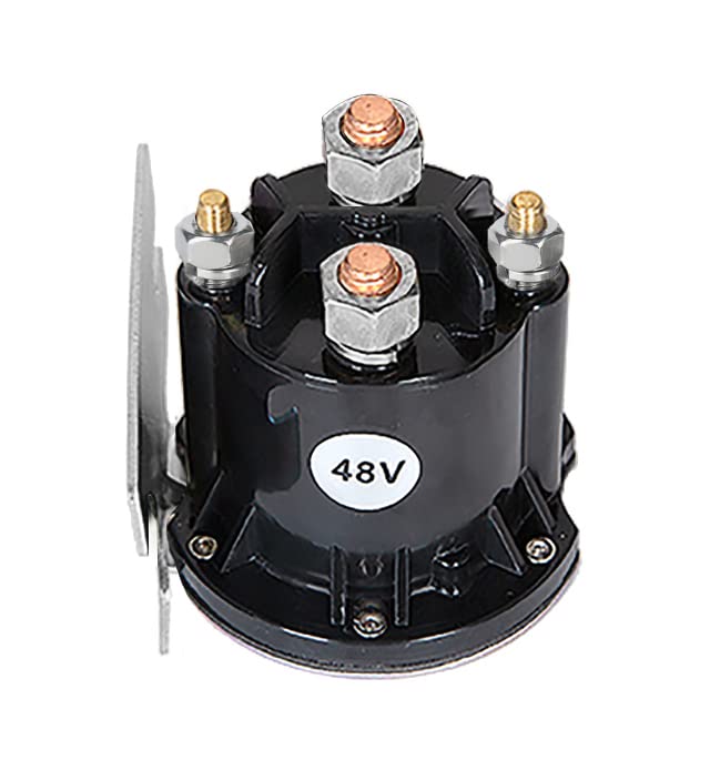 Sabeweile 48V Golf Cart Solenoid Replace OEM 612711, Fit for EZGO TXT 2010 Up and All 48V MPT 800/1000 Vehicles