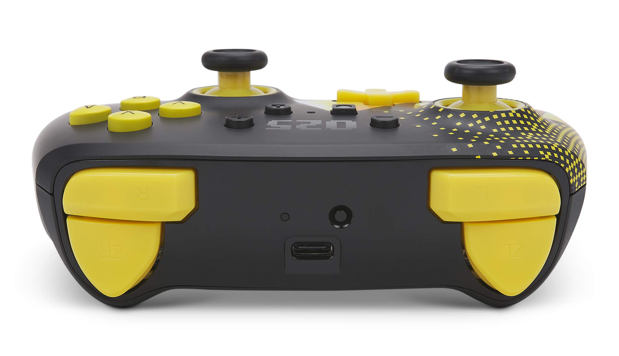 PowerA Enhanced Wireless Controller for Nintendo Switch - Pikachu 025, Nintendo Switch Lite, Gamepad, Game Controller, Bluetooth Controller, Rechargeable, Pikachu - Nintendo Switch