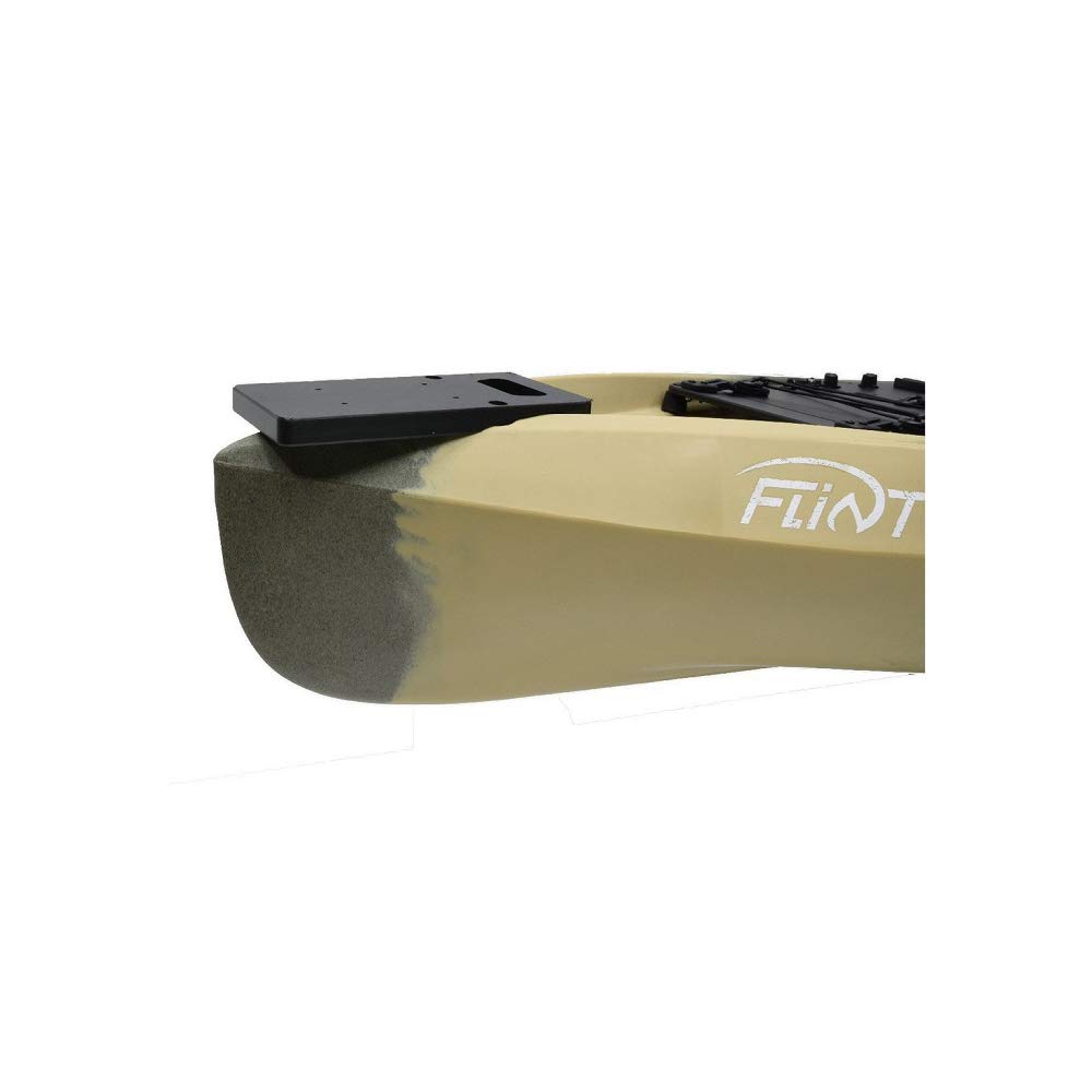 Nu Canoe Flint Bow Motor Mount Kit Black
