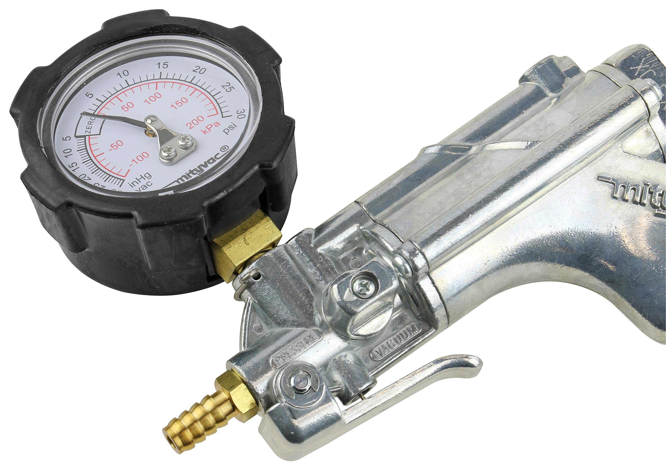 Mityvac MV8500 Silverline Elite Automotive Test Kit Provides both Vacuum and Pressure to Perform Engine Performance Diagnostics, Brake Bleeding, Fluid Transfer, Evacuation, Windshield Repair Jobs