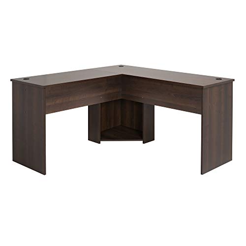 Prepac L-shaped Desk, Espresso