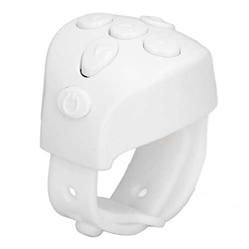 Remote Control Page Turner, 10M Remote Control for Android Phones (White)
