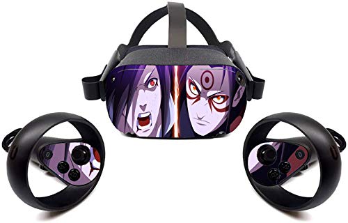 Superhero anime Stickers Skin for Oculus Quest, Protective, Durable, and Unique Vinyl Decal Wrap Cover | Easy to Apply, Remove, and Change Styles by ok anh yeu