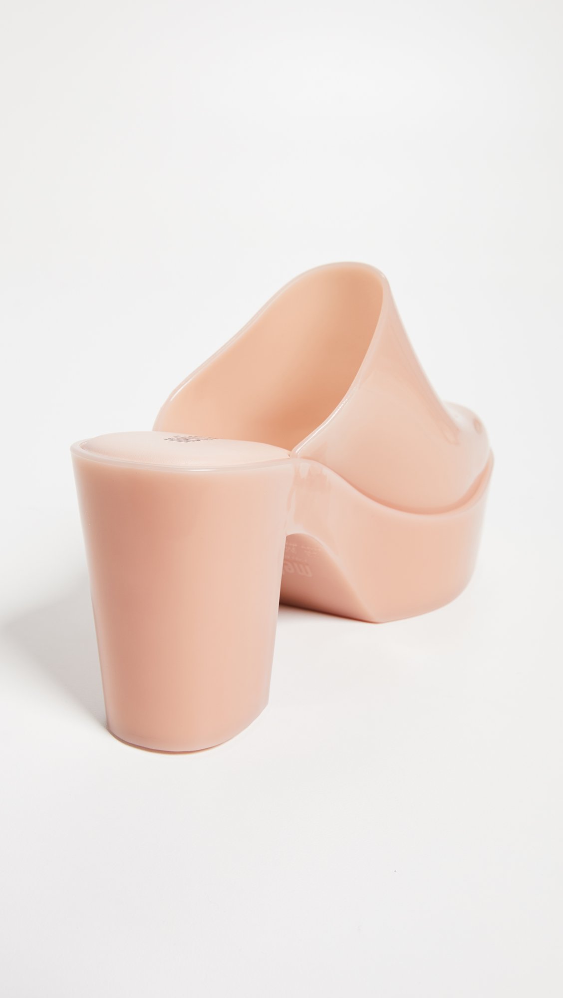 Melissa Women's Platform Mule Sandals, Pink Matte, 9 M US