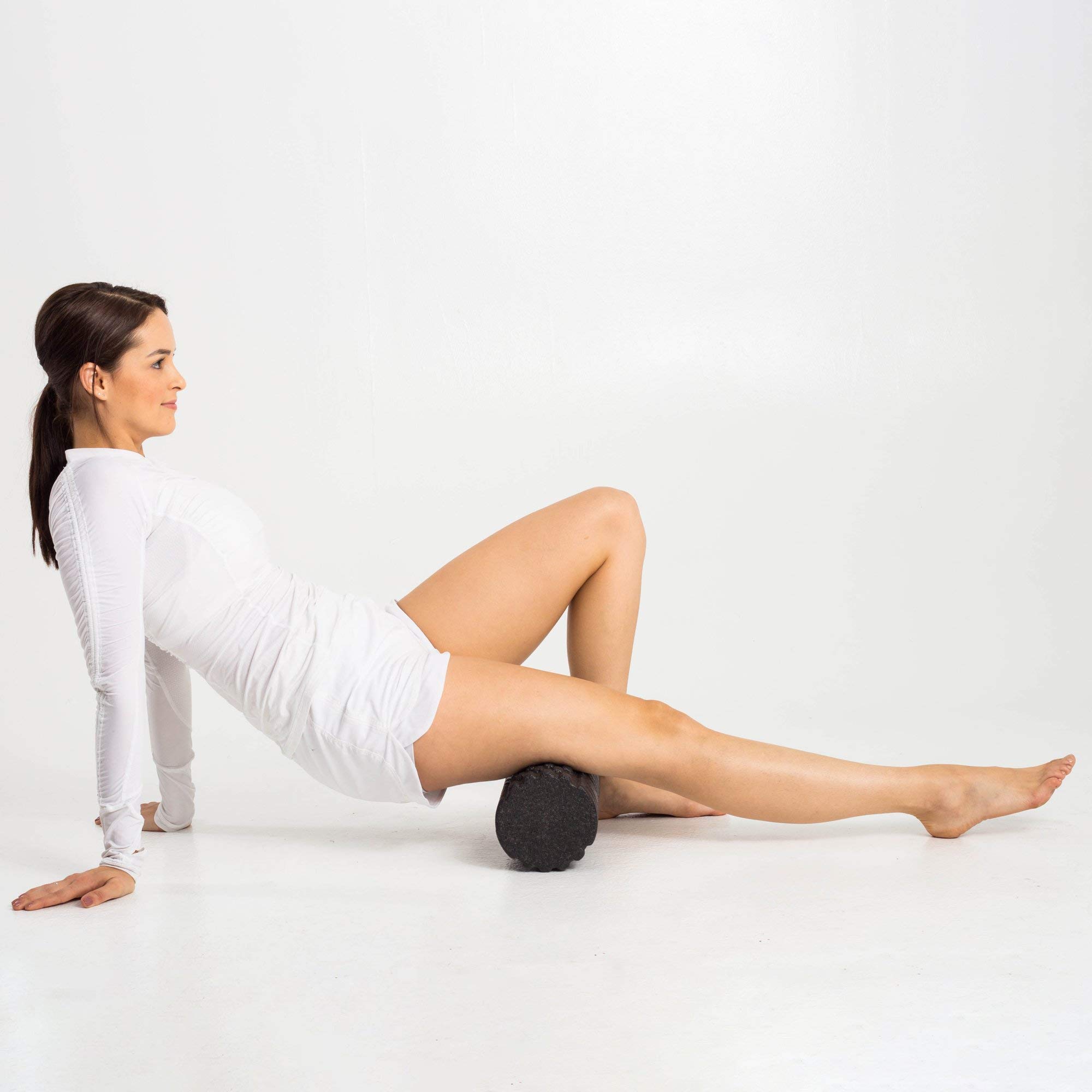ProStretch Featherweight Foam Roller, Textured Medium Density Roller for Deep Tissue Muscle Massage and Myofascial Trigger Point Release