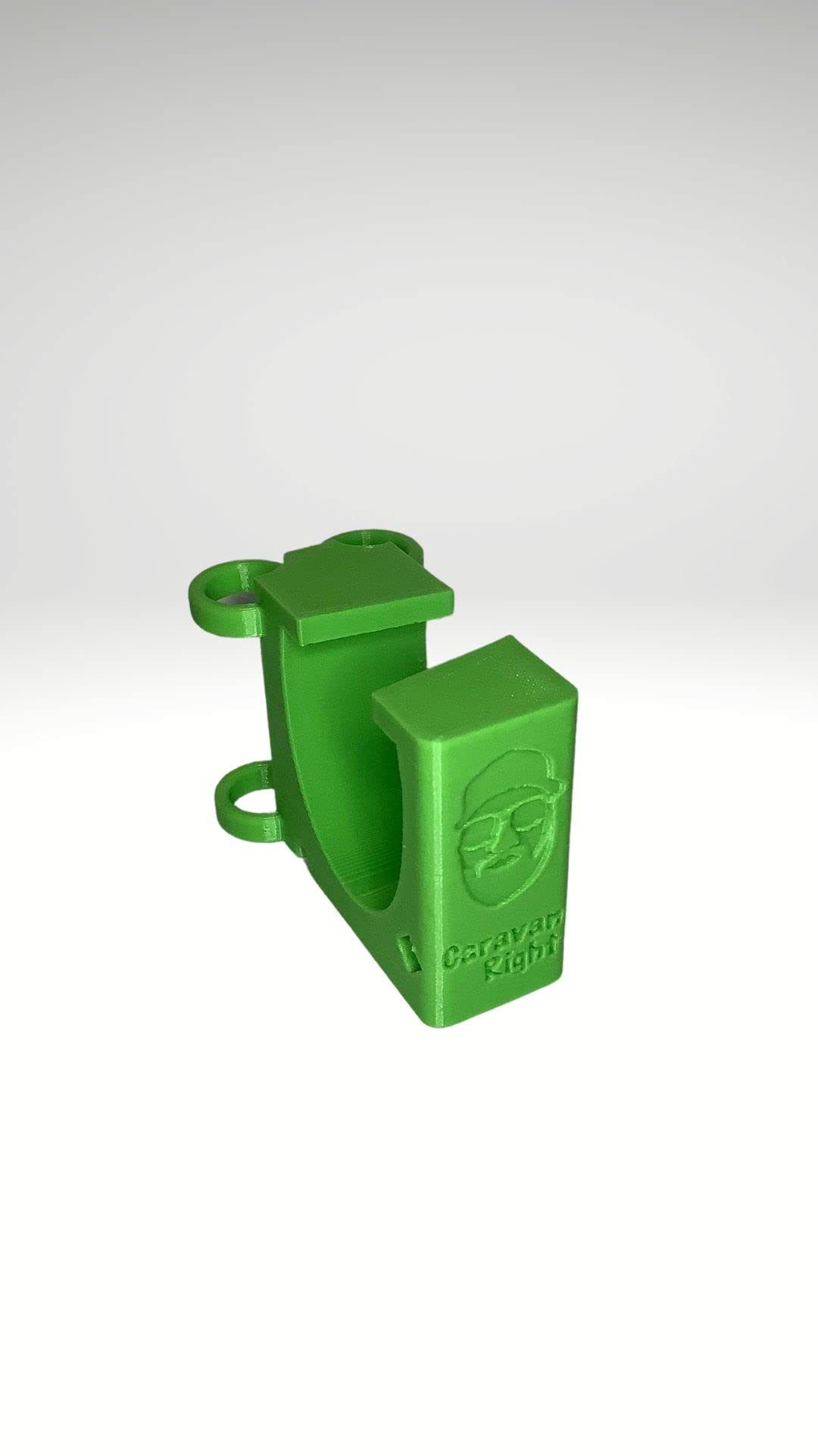 Mk-5 Aviation Headset Controller Mount for Bose A20 or Equivalent (Green)