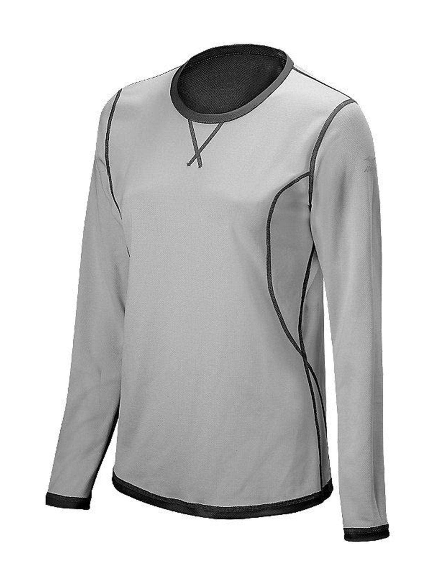 Mizuno Core Dual Hybrid Top, Black/Grey, Medium