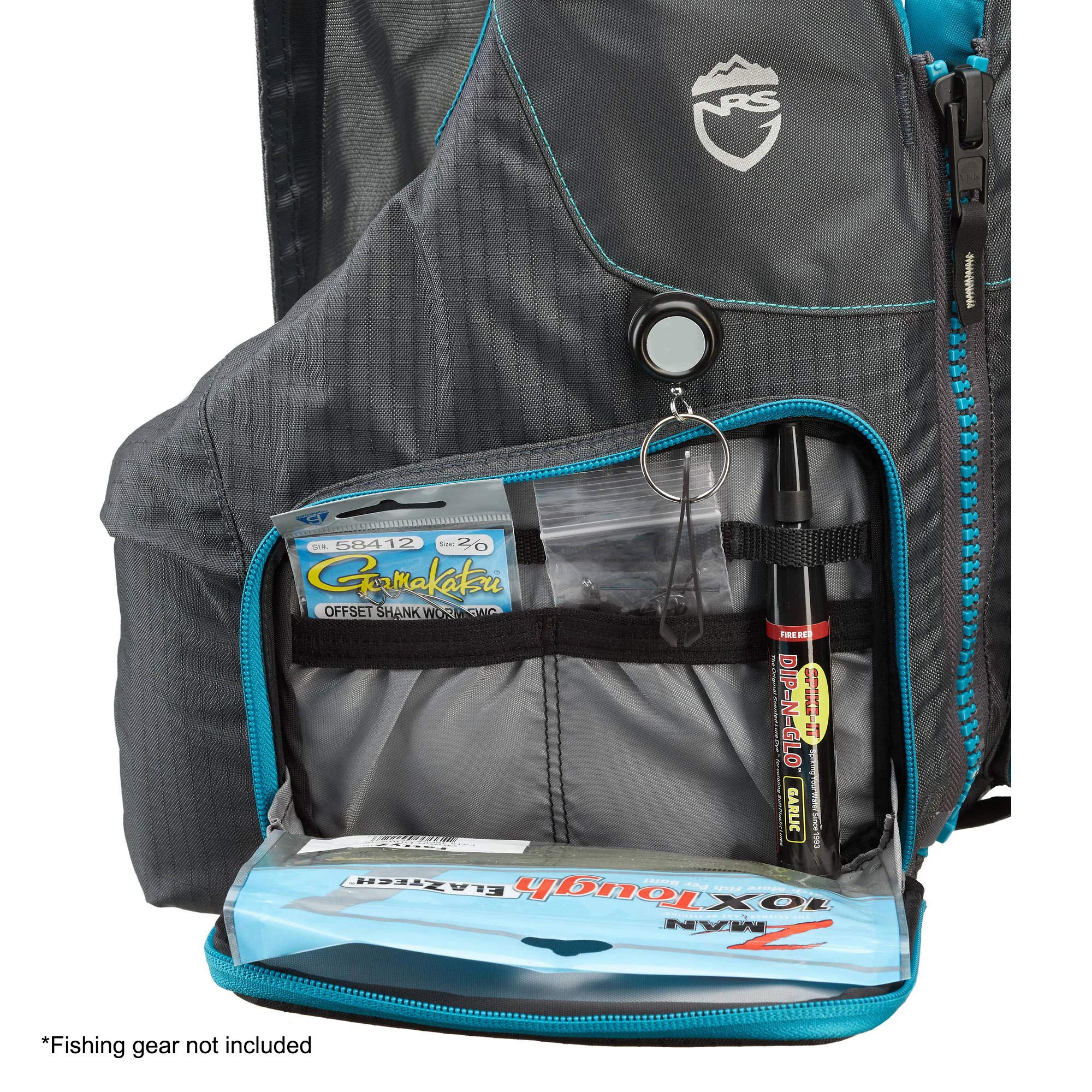 NRS Women's Shenook Fishing Lifejacket (PFD)-Charcoal-L/XL