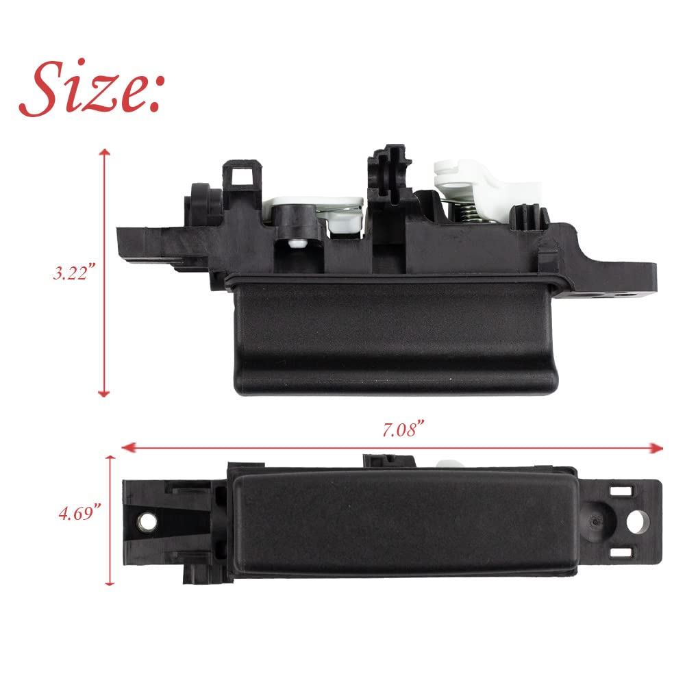 RLB-HILON Interior Door Handle Compatible with Ford Transit T-150 T-250 T-350 2015 to 2019 Year Right Side Inside Sliding Door Replacement for # CK4Z-6122666-A CK4Z6122666A