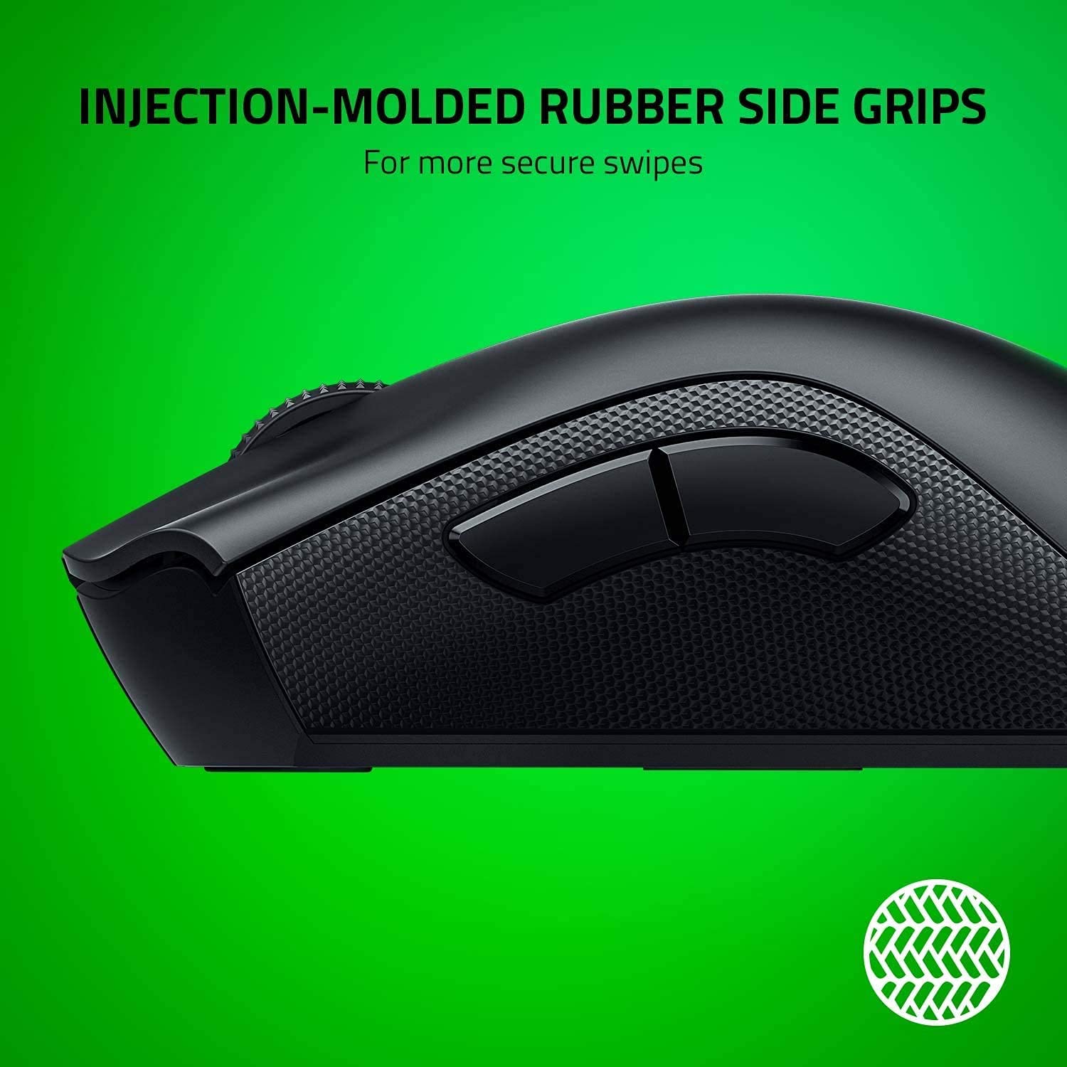 Razer DeathAdder v2 Pro Wireless Gaming Mouse: 20K DPI Optical Sensor - 3X Faster Than Mechanical Optical Switch - Chroma RGB Lighting - 8 Programmable Buttons - Classic Black (Renewed)