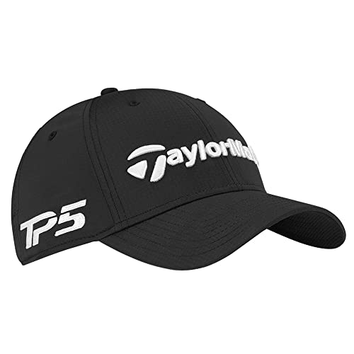 TaylorMade Golf Standard Tour Radar Hat, Black, Medium
