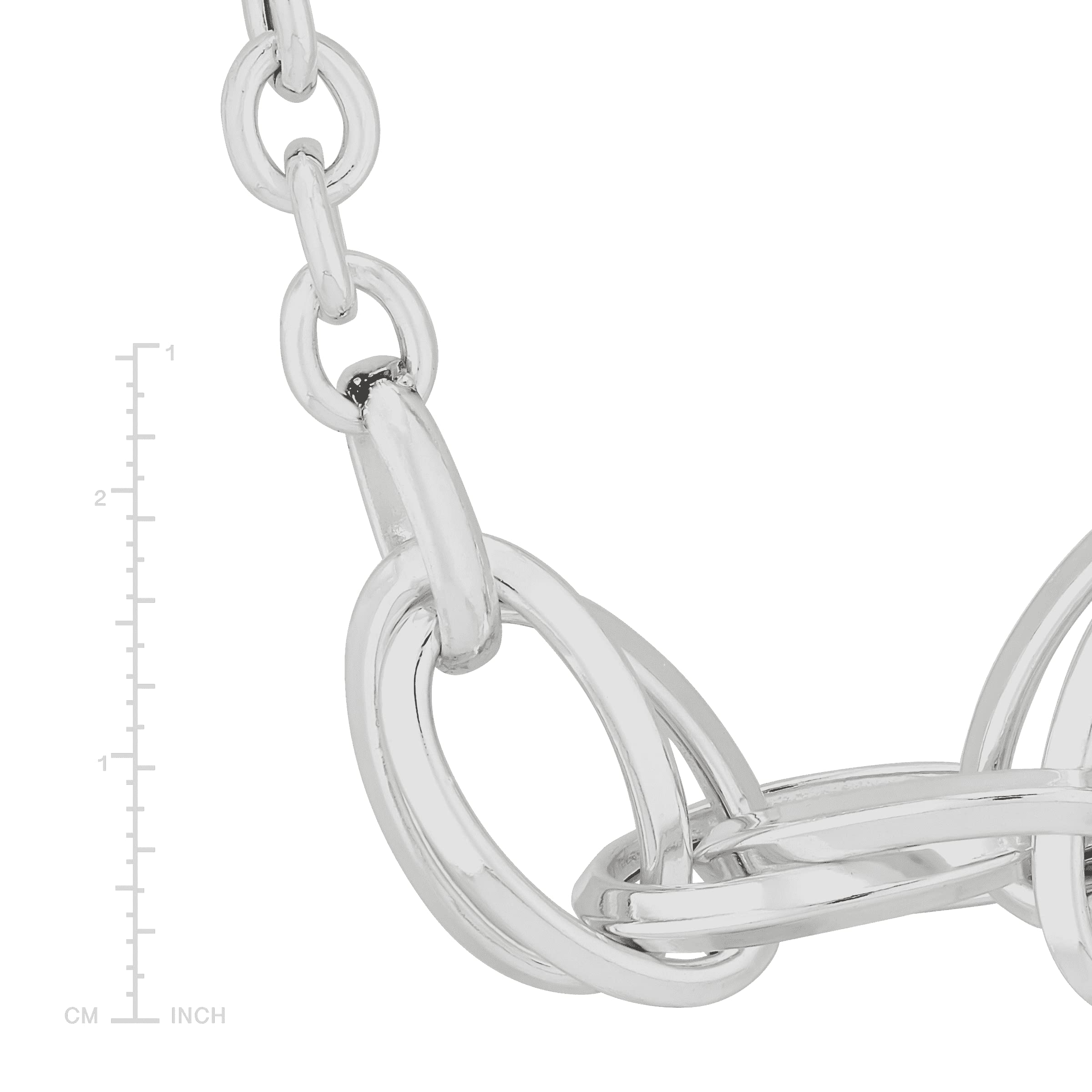 Silpada 'Chain Reaction' Necklace in Sterling Silver, 18'' + 2''