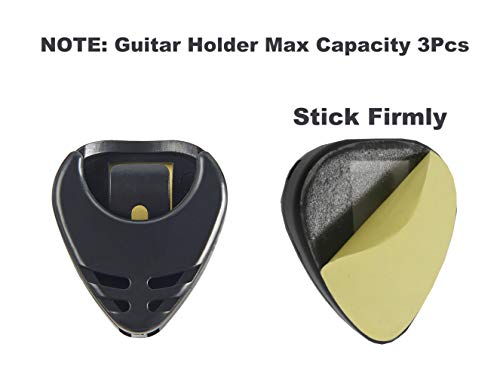 Premium Guitar Picks 24pcs Thin Medium Heavy Gauge Variety Pack with Picks Holder Plastic Picks Box SUNLP Celluloid Guitar Picks for Acoustic Classical Electric Guitar Bass 0.46mm & 0.71mm & 0.96mm