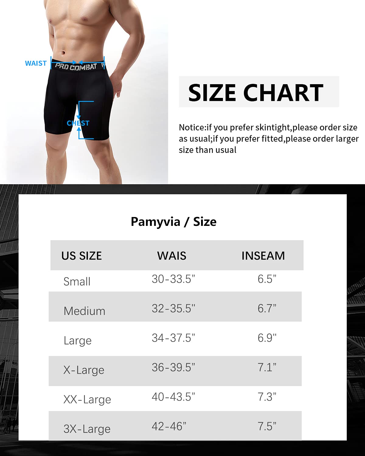 SENZE Compression Shorts Men's 3 Pack with Pocket Running Short Men's Gym, Workout, Cycling, Yoga, Climbing, Swimming, Black, X-Large