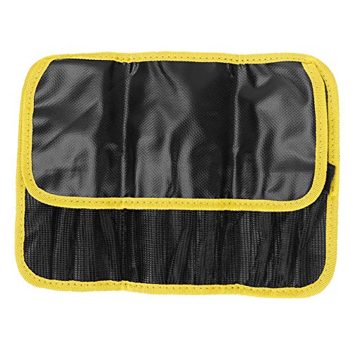 Yeuipea Fishing Tackle Storage Bag, Portable Lure Tool Fishing Gear Accessories Protective Bag(Yellow)
