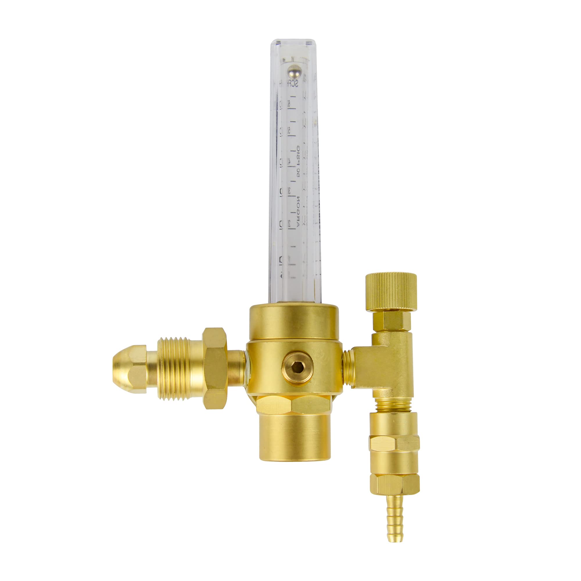 ZISS CO2 Argon Regulator with Gas Hose CGA580 Welder