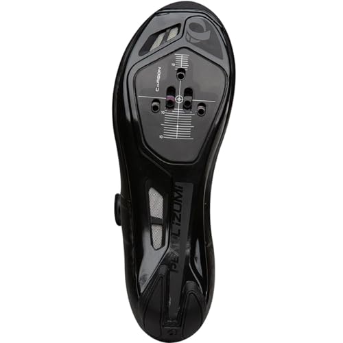 PEARL IZUMI Attack Road Cycling Shoe - Men's Black/Black, 40.5