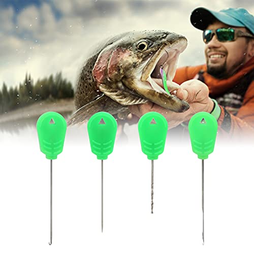 Yeuipea Fishing Bait Needles Fishing Bait,8pcs Carp Fishing Bait Rig Tool Portable Bait Needle Line Drill Tackle Rigging Tool