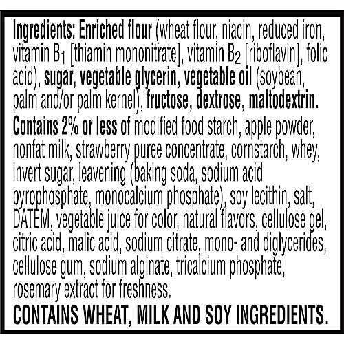 Special K Pastry Crisps, Breakfast Bars, 100 Calorie Snacks, Strawberry (8 Boxes, 96 Crisps)