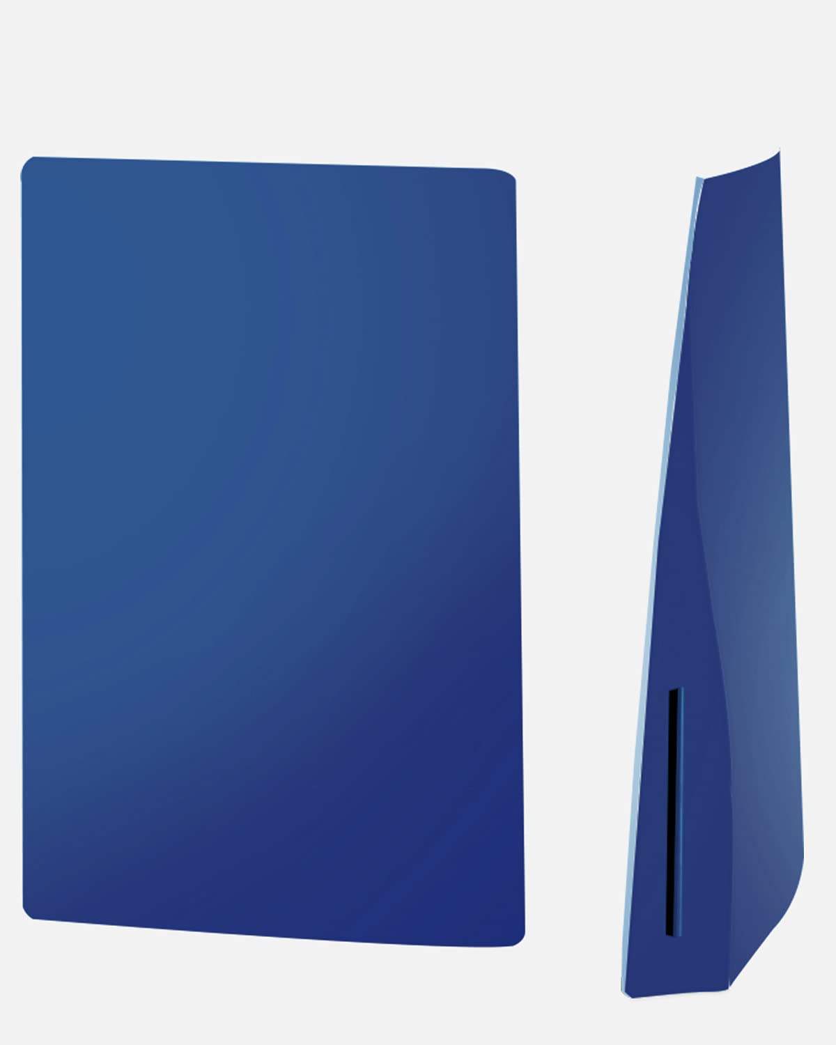 Replacement Shell Skin for PS5 Console, arVin Face Plates Cover Case for PS5, ABS Hard Shockproof Anti-Scratch Dustproof Protective Skins Faceplates Accessories for Playstation 5 Disc Edition –Blue