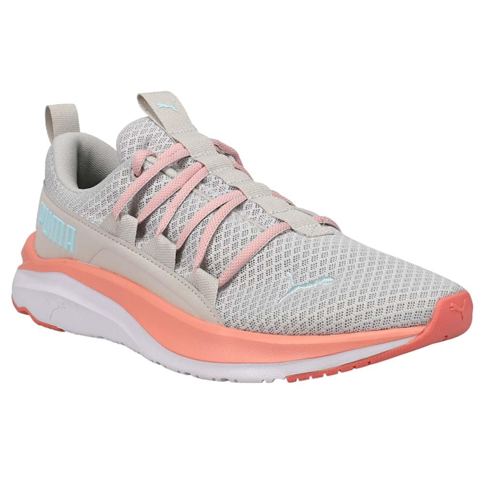 Puma Womens Softride One4all Running Sneakers Shoes Neutral - White - Size 7.5 M