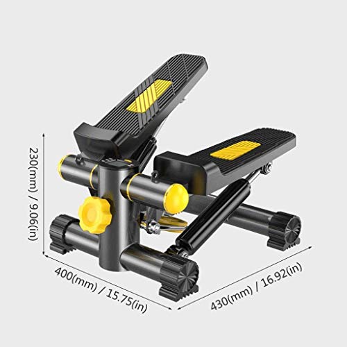 YFDM Mini Stepper Fitness Stair Stepper Portable Twist Stair Stepper Adjustable Resistance, Fitness Exercise Machine