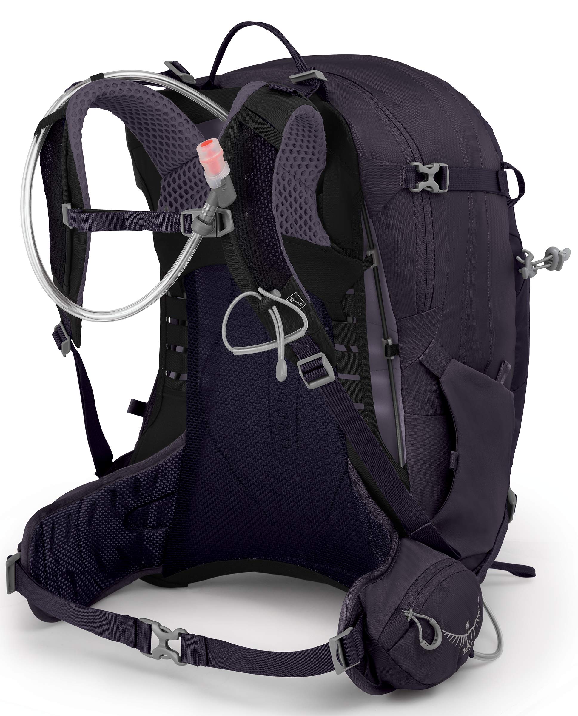 Osprey Mira 32L Women's Hiking Backpack with Hydraulics Reservoir, Bahia Blue, One Size
