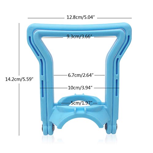 XANHOY Bottled Water Handle Thicker Double Pail Bucket Lifting Device Carry Holder Curtains 84 Inch 2 Panels
