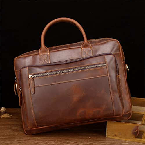 TFIIEXFL Men Handbag Men Business Laptop Bag Briefcases for Messenger Tote Large Capacity Messenger Bag
