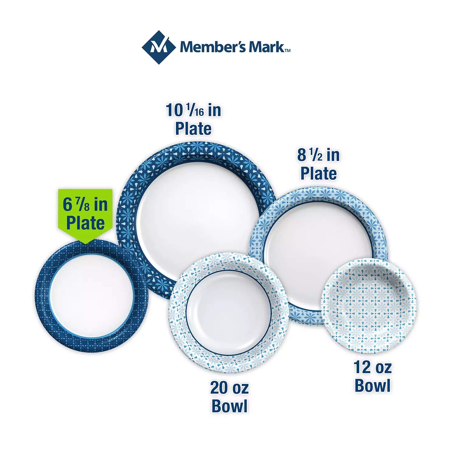 Member's Mark Ultra Plates, 6-7/8" (300 ct.)