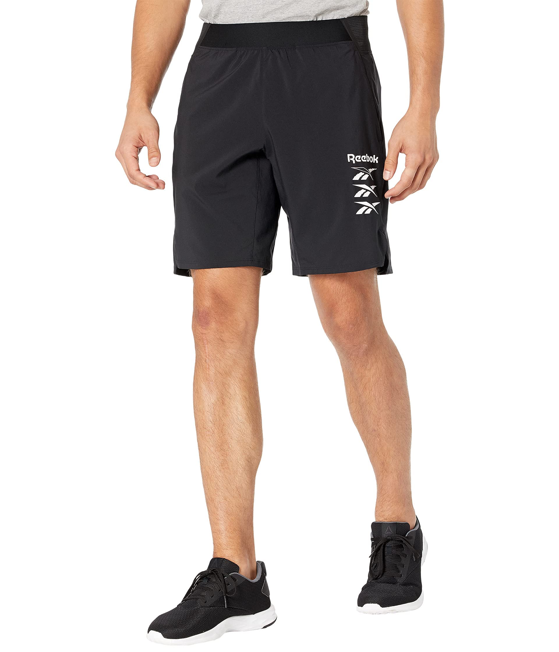 Reebok Men's Standard Epic Lightweight Training Shorts, Black, Large