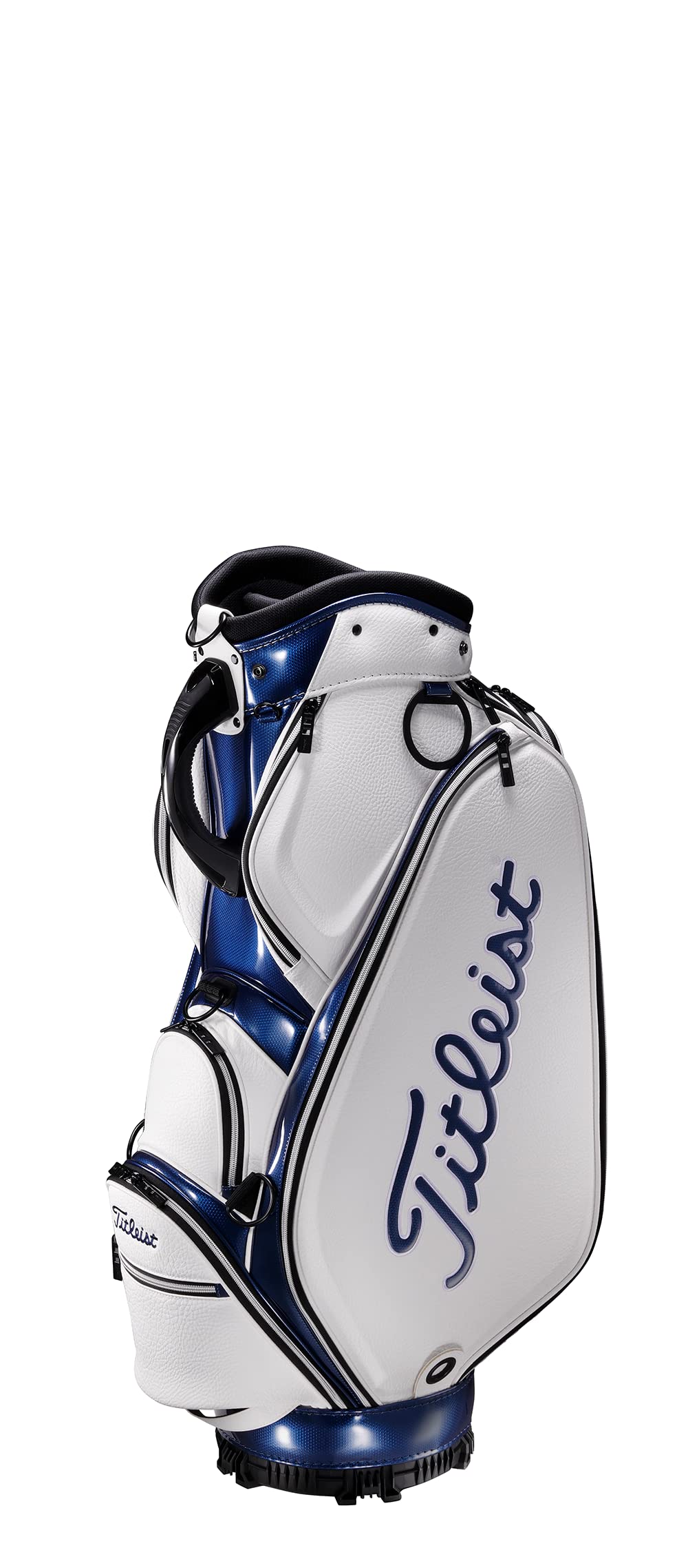 TITLEIST TB22CTSLJ WTNV Men's Fall Limited Caddy Bag, White x Navy
