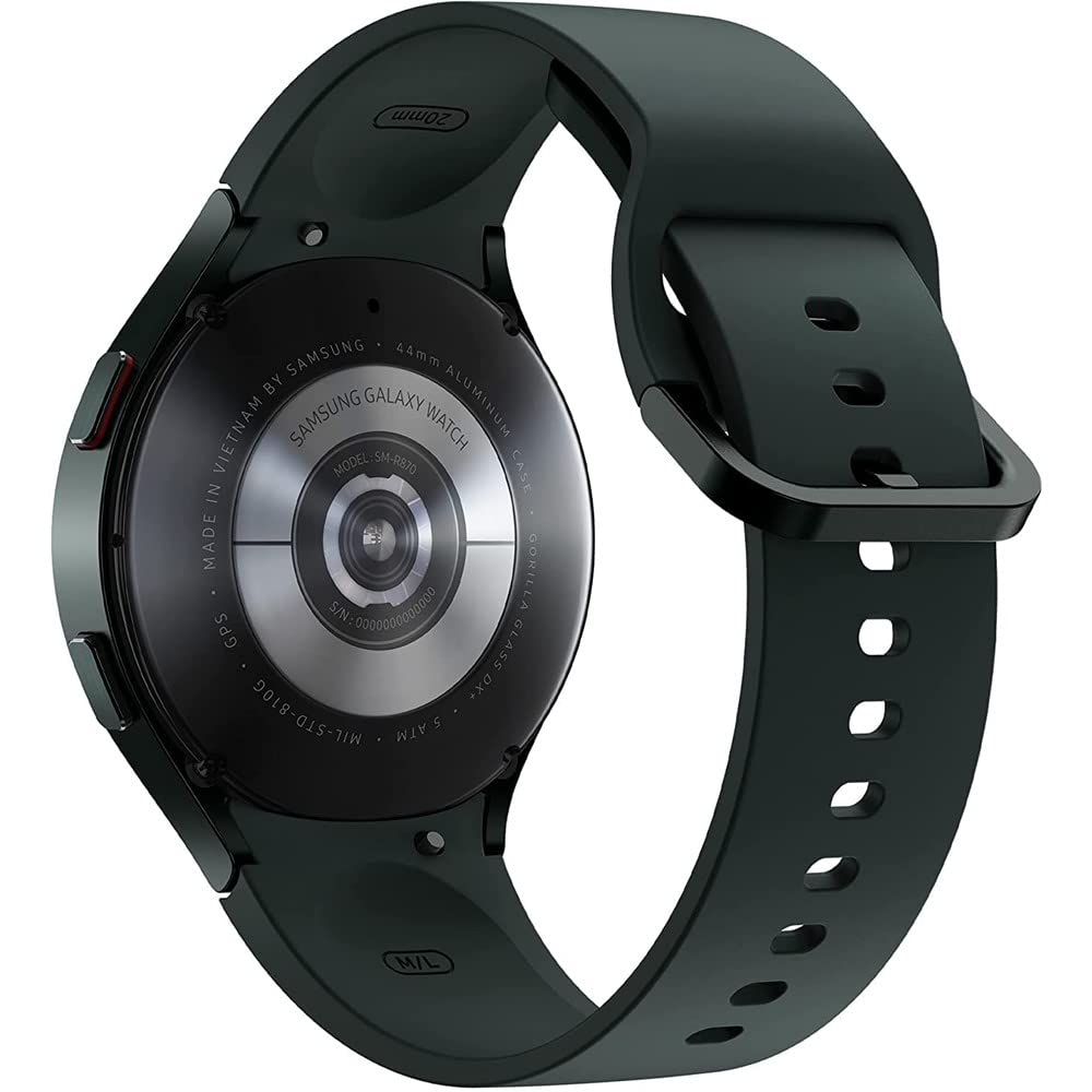 Samsung Galaxy Watch 4 44MM SM-R870 Aluminum Smartwatch GPS Only - Green (Renewed)