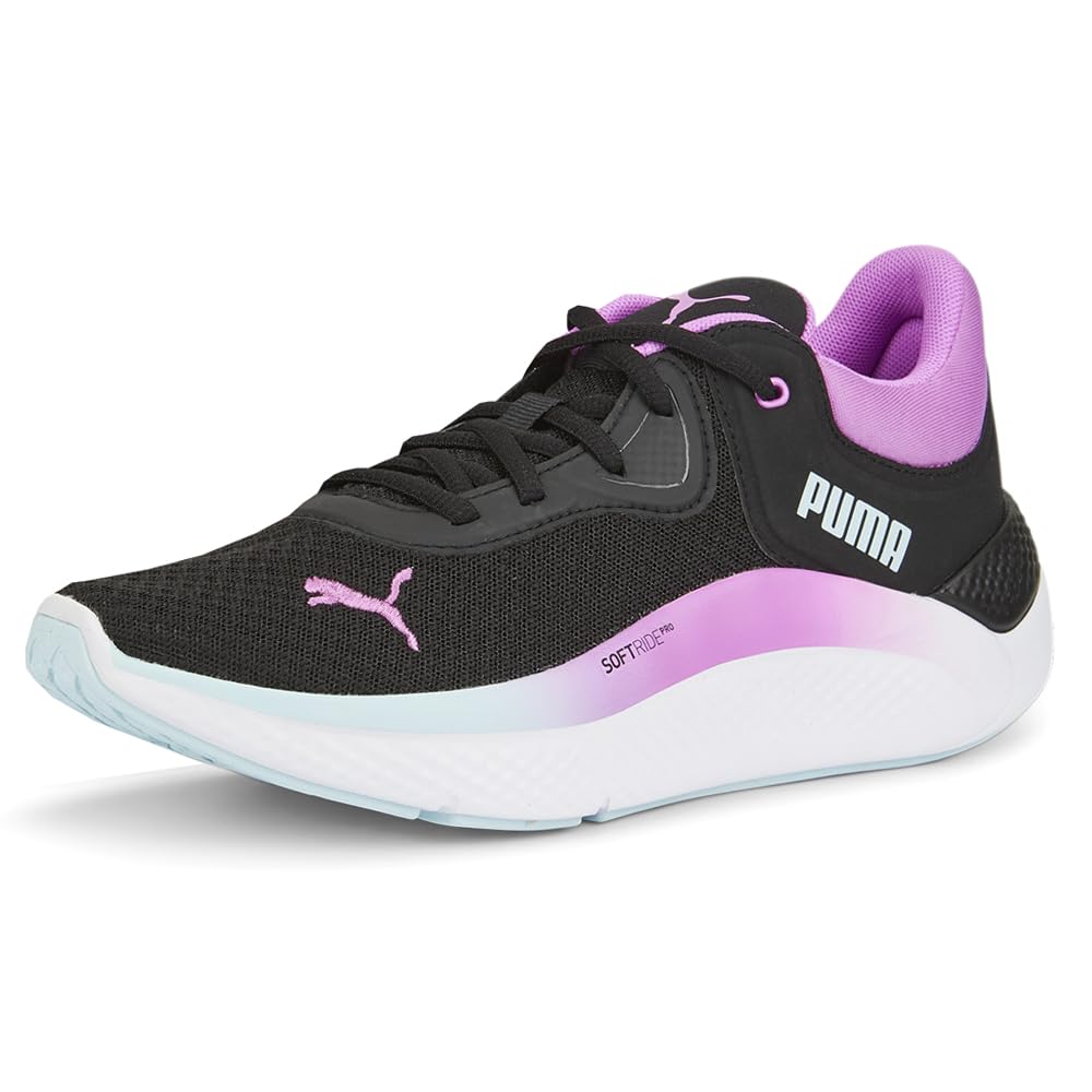 PUMA Womens Softride Pro Sneakers Shoes Casual - Black - Size 7 M