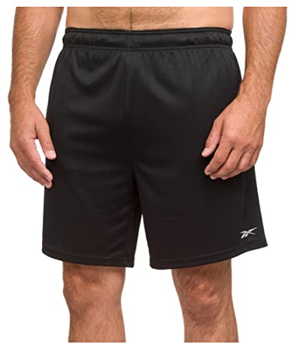 Reebok Men's Active Short (Black Dot, Medium)