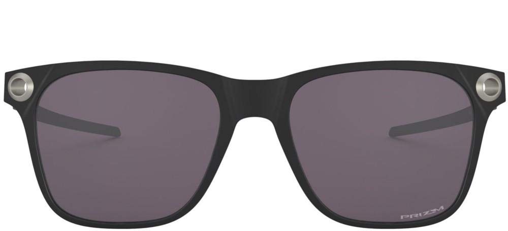 Oakley Men's Oo9451 Apparition Square Sunglasses, Satin Black/Prizm Grey, 55 mm