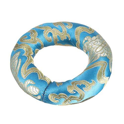 TJLSS Tibetan Meditation Singing Bowl Nepalese Buddhist Chanting Bowl Buddhist Sound Bowl + Mallet Mat Copper Handmade Carft