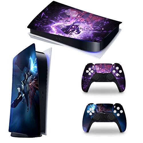 Ninja Leaf Village - PS5 Standard Edition Skin Console - PS5 Standard Edition Controller Skin Cover Vinyl Decal Protective