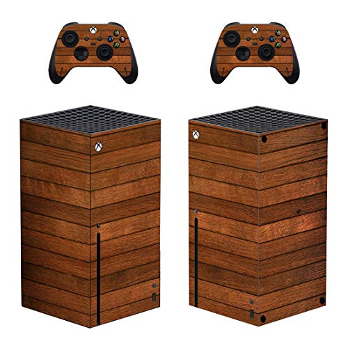 Protective Vinyl Skin Decal Cover for X-box-Series-X Console Wrap Sticker Skins with Two Free Wireless Controller Decals Paysage Color (only fit X-box-Series-X )