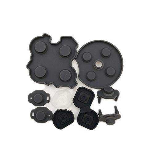 MM King Replacement for Switch Pro Controller ABXY Cross Buttons Rubber Conductive Pads